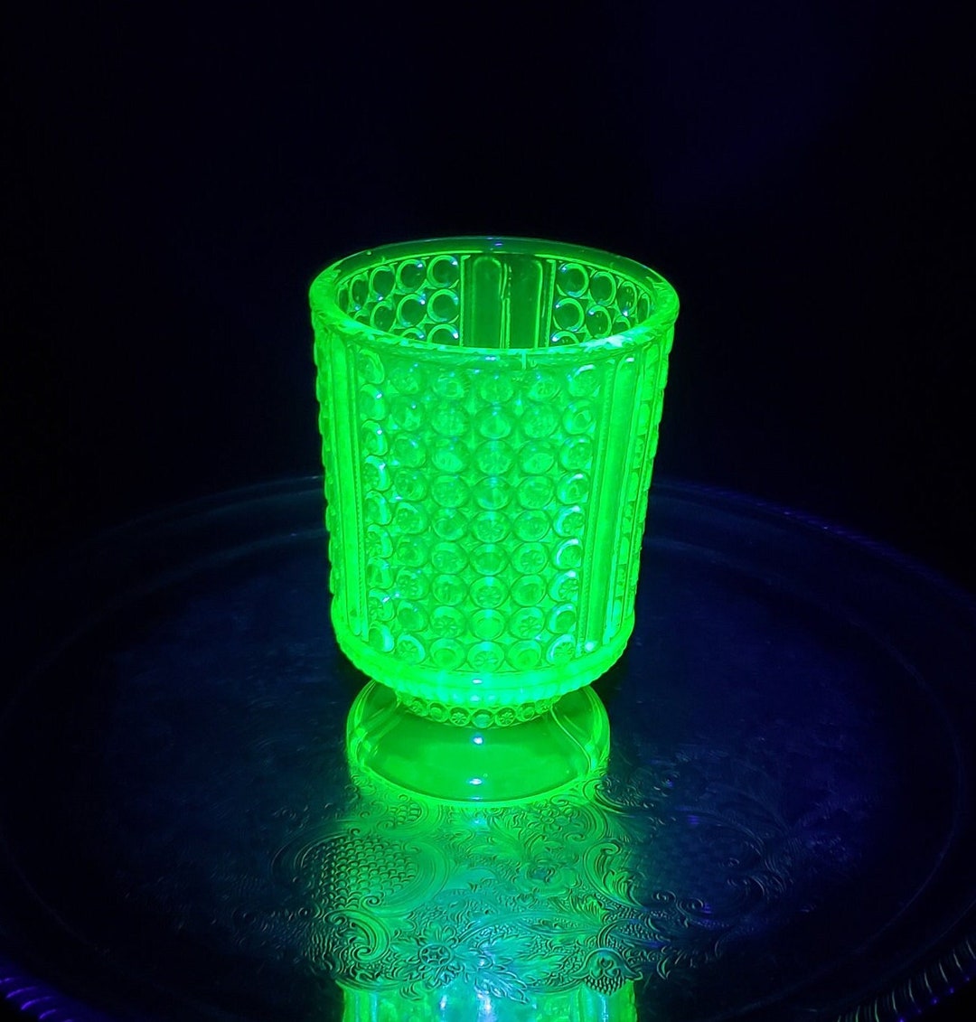 Spooner - Vintage Vaseline Glass Large Footed Spooner 1880s EAPG, Three ...