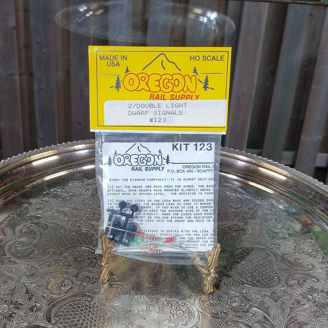 Vintage New Old Stock Oregon Rail Supply #123- 2 | Double Light Dwarf ...