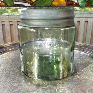 Vintage HTF Dark Olive Green Atlas Special Pint Jar Vintage Mason Jar ...