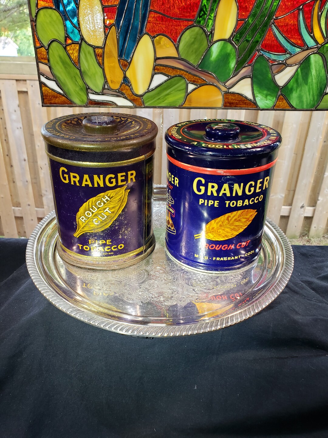 Granger Pipe Tobacco Rough Cut Tobacco Cans - Vintage Tobacco, Antique ...