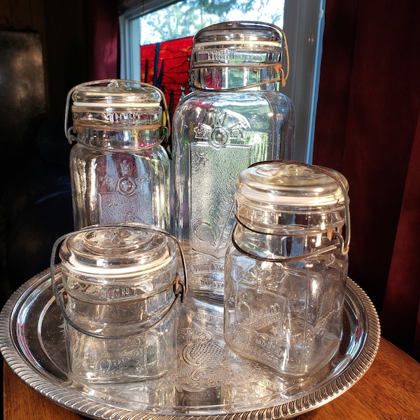 Mason Jar Canister Set - Etsy