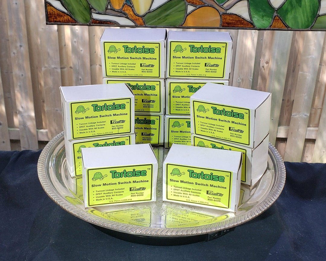 New Old Stock - 12 Tortoise Slow Motion Switch Machines - Model ...