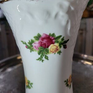 Royal Albert Old Country Roses Flower Vase, English China, OCR China ...