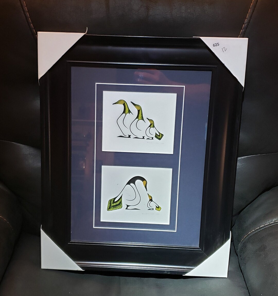 Benjamin Chee Chee Framed Goose Print Set - Vintage Canadian Art ...