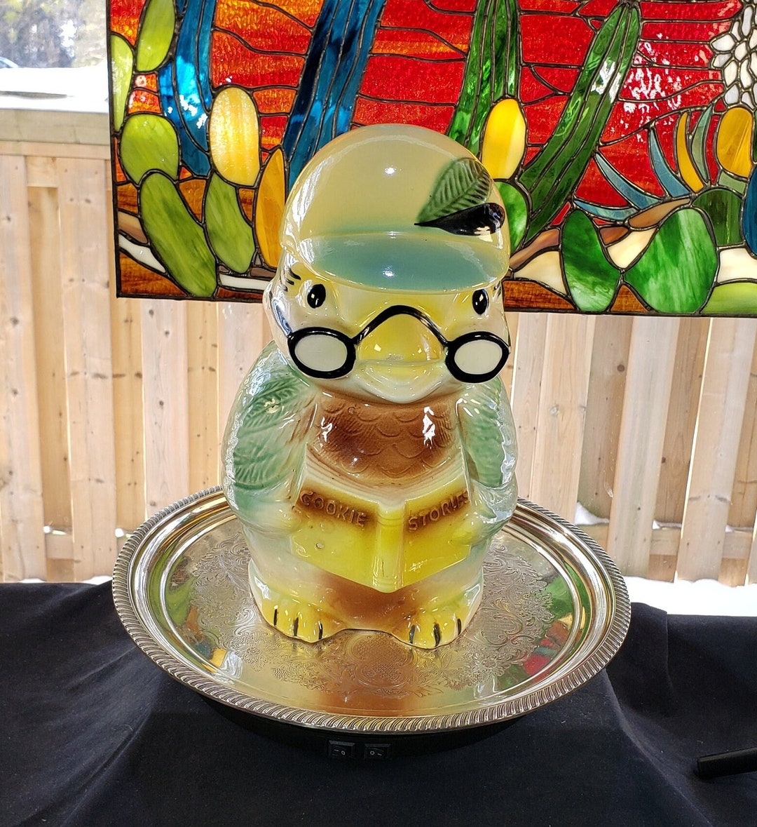 Vintage 1950s Wise Owl Cooke Jar From Robbinson Ransom FREE SHIPPING ...