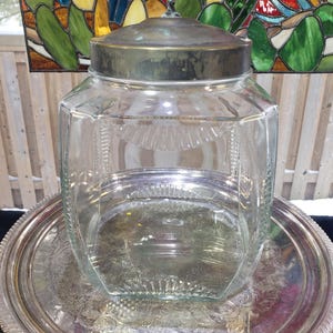 Vintage Silver Plate Cookie Jar: Benedict Procter, 1920s Kitchen Decor ...