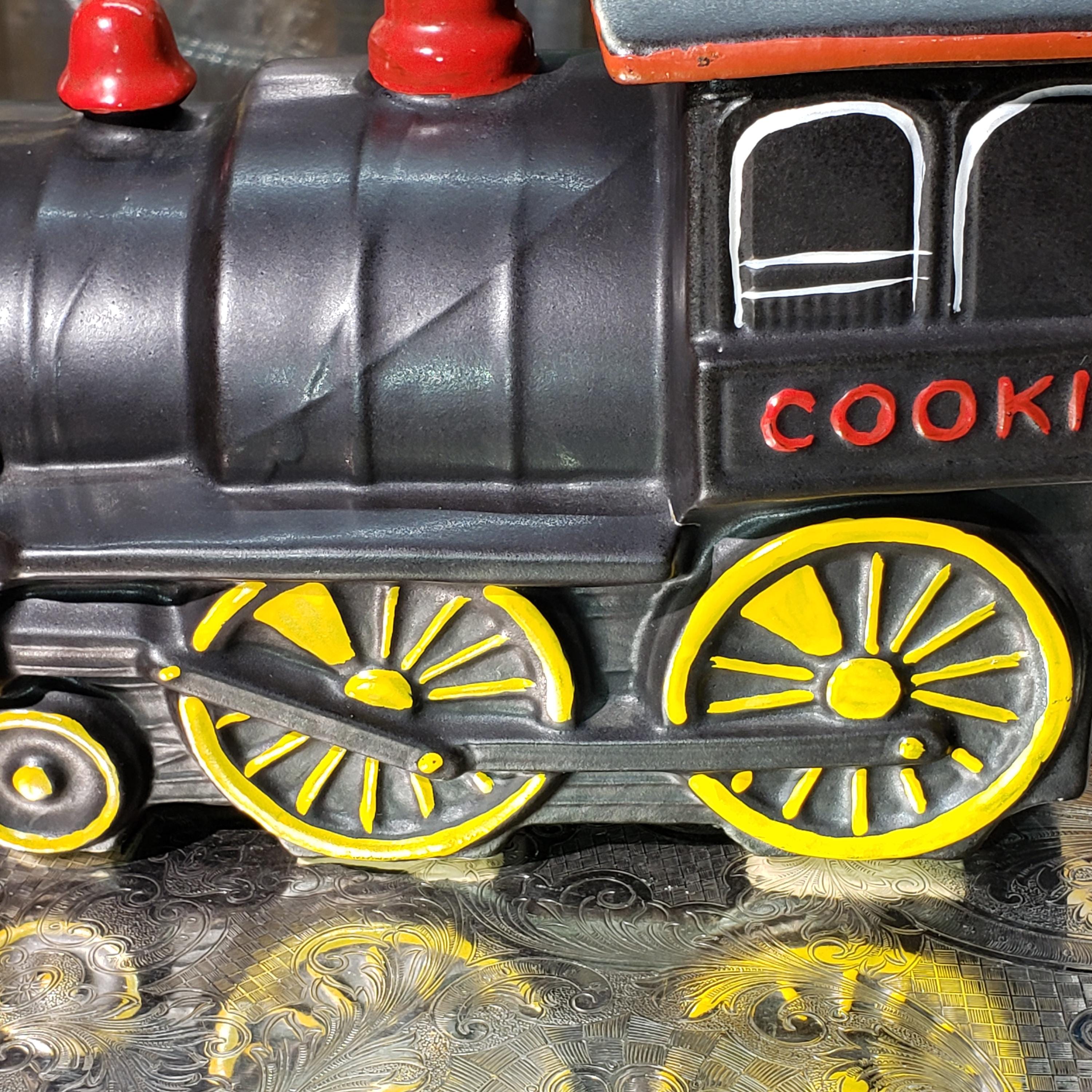 Vintage Mccoy Steam Engine Cookie Jar: 1960s Train Collector's Item - Etsy
