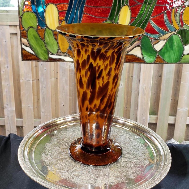 Tortoise Shell Glass - Etsy