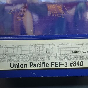 Vintage Athearn HO Union Pacific Steam Locomotive #840 With DCC Sound ...