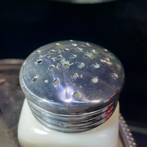 Vintage Milk Glass Kitchen Shakers: Hotpoint Electrochef Range Set - Etsy