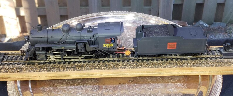 HO Scale Canadian National Steam Locomotive 2486 - Model Train ...