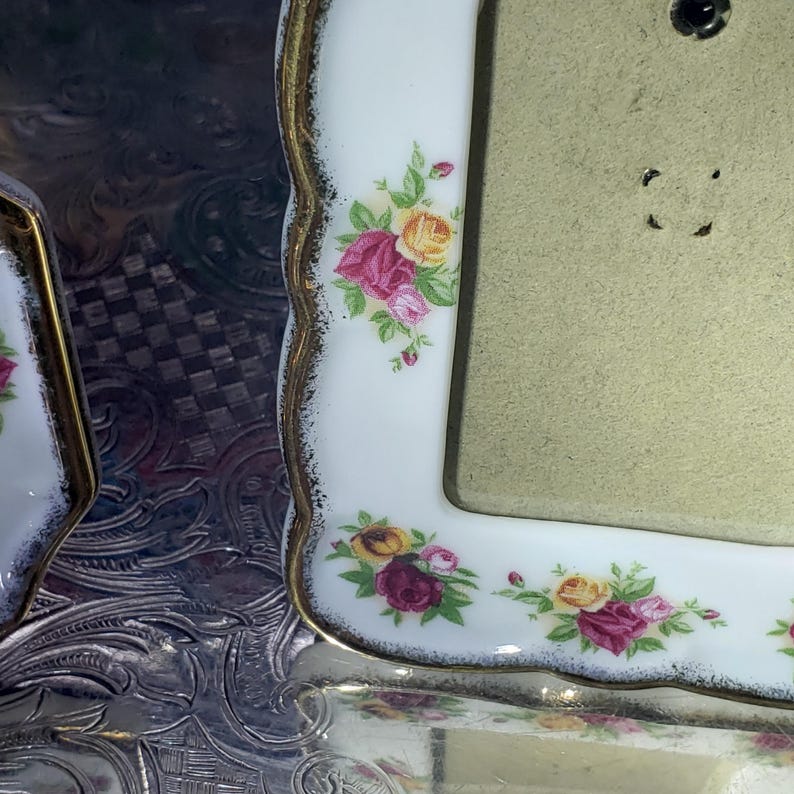 Vintage Royal Albert Old Country Roses Small Frame Group of Three - Etsy
