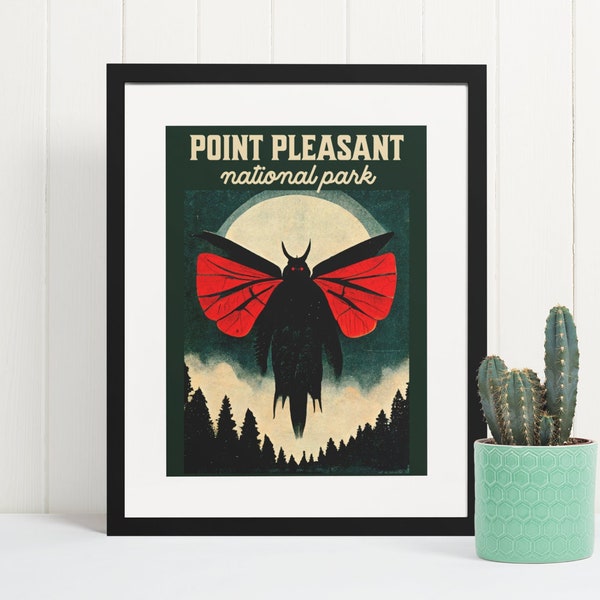 National Park Cryptid Posters - Etsy