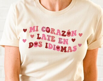 Dos Idiomas Shirt - Etsy