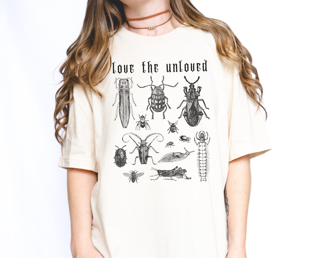 Love the Unloved Insect Shirt Bug Shirt Entomology Shirt Goblincore ...