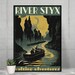 Greek Mythology Art Print Greek Mythology Poster River Styx Rafting ...