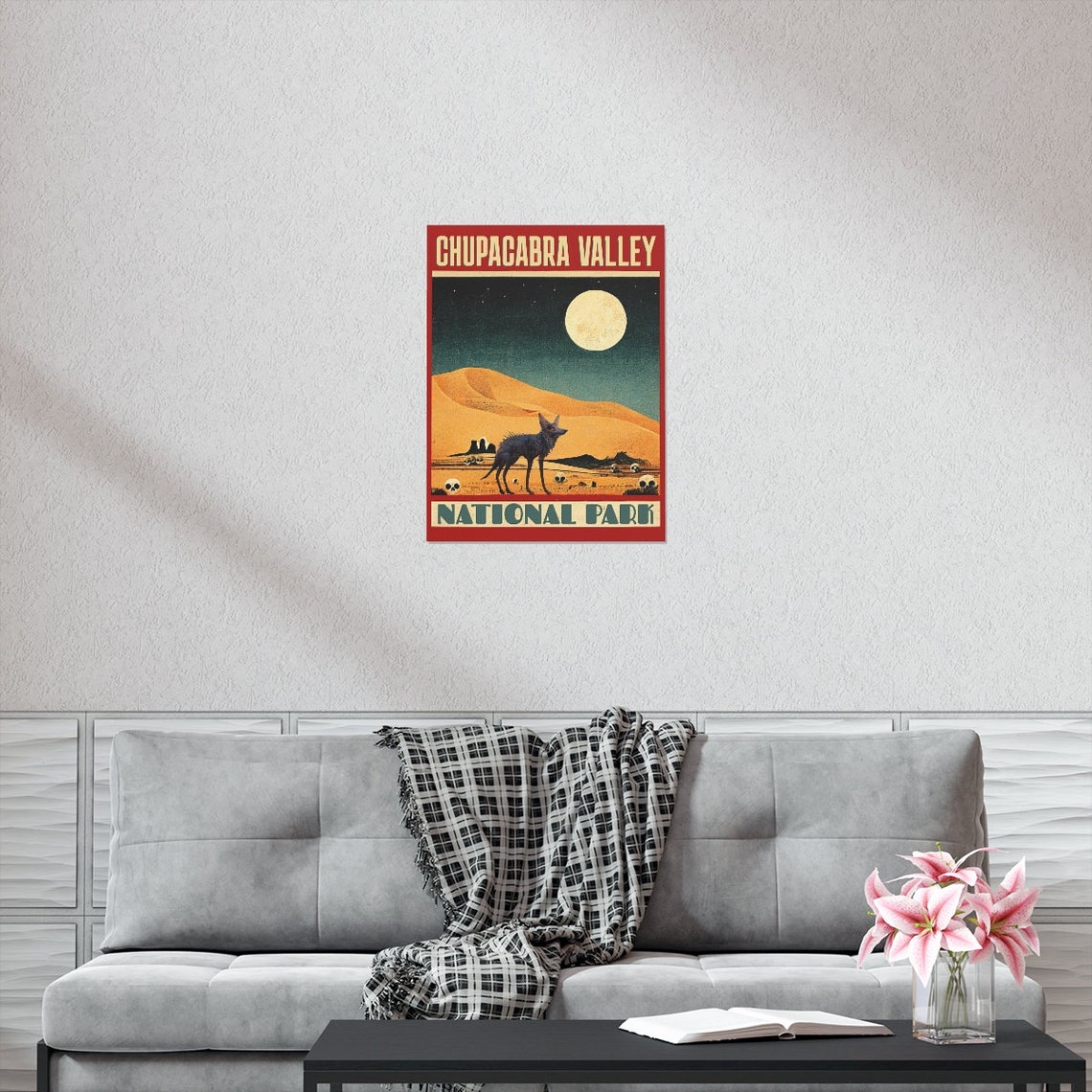 El Chupacabra Poster Cryptid Art Print Chupacabra Wall Art - Etsy