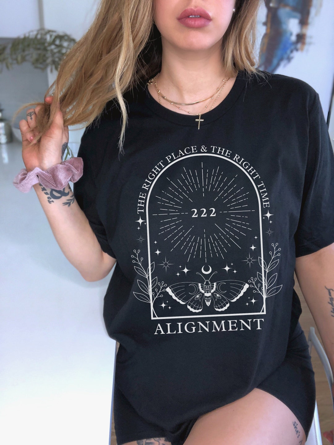 222 Angel Number Tshirt Angel Aesthetic Angel Number Shirt Angel ...