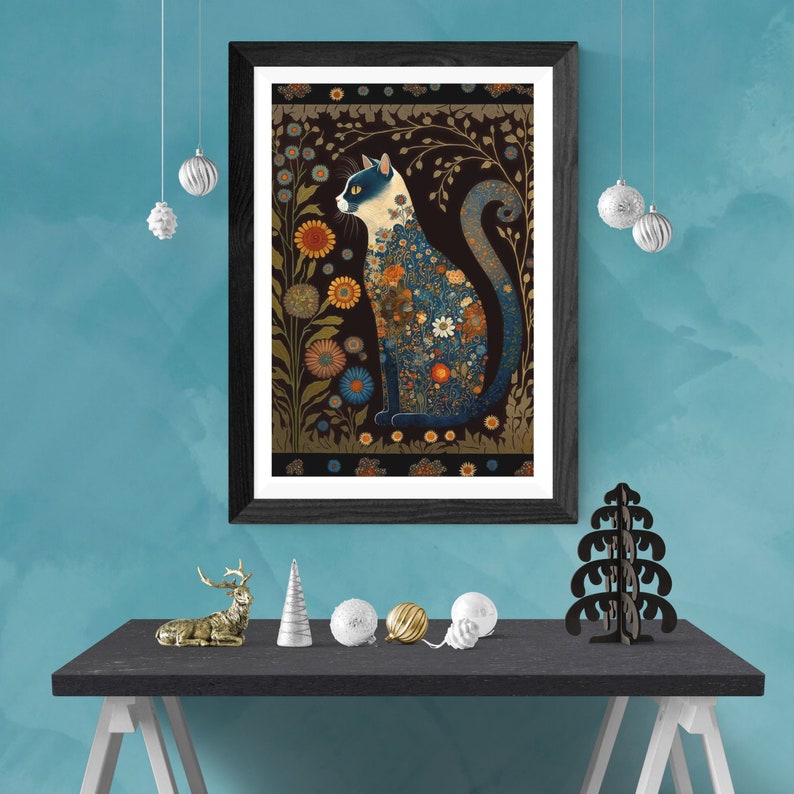 Siamese Cat Art Print Siamese Cat Poster Siamese Cat Wall Art Siamese ...