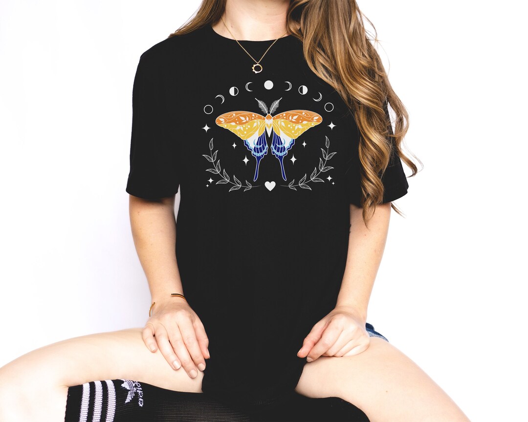 Aroace Shirt Moth Shirt Aromantic Shirt Asexual Shirt Aroace Pride ...