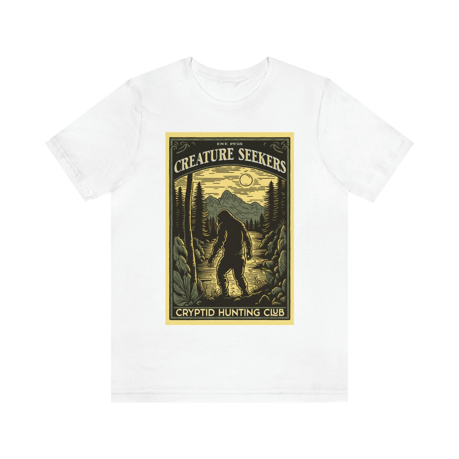 Creature Seekers Cryptid Hunting Club Shirt Cryptid Shirt Cryptidcore ...