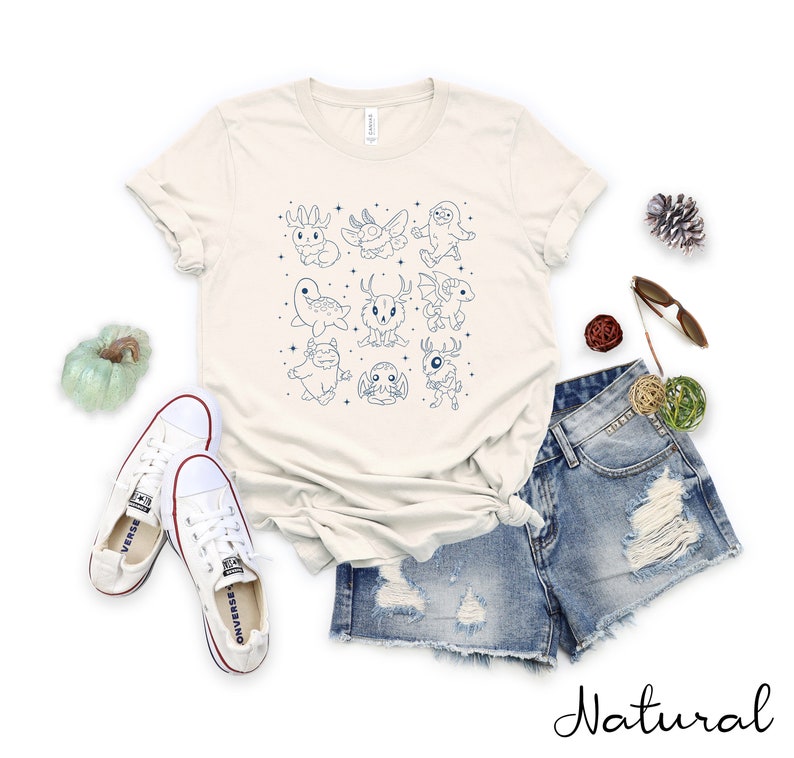 Celestial Cryptid Shirt Cryptidcore T-shirt Cryptozoology - Etsy