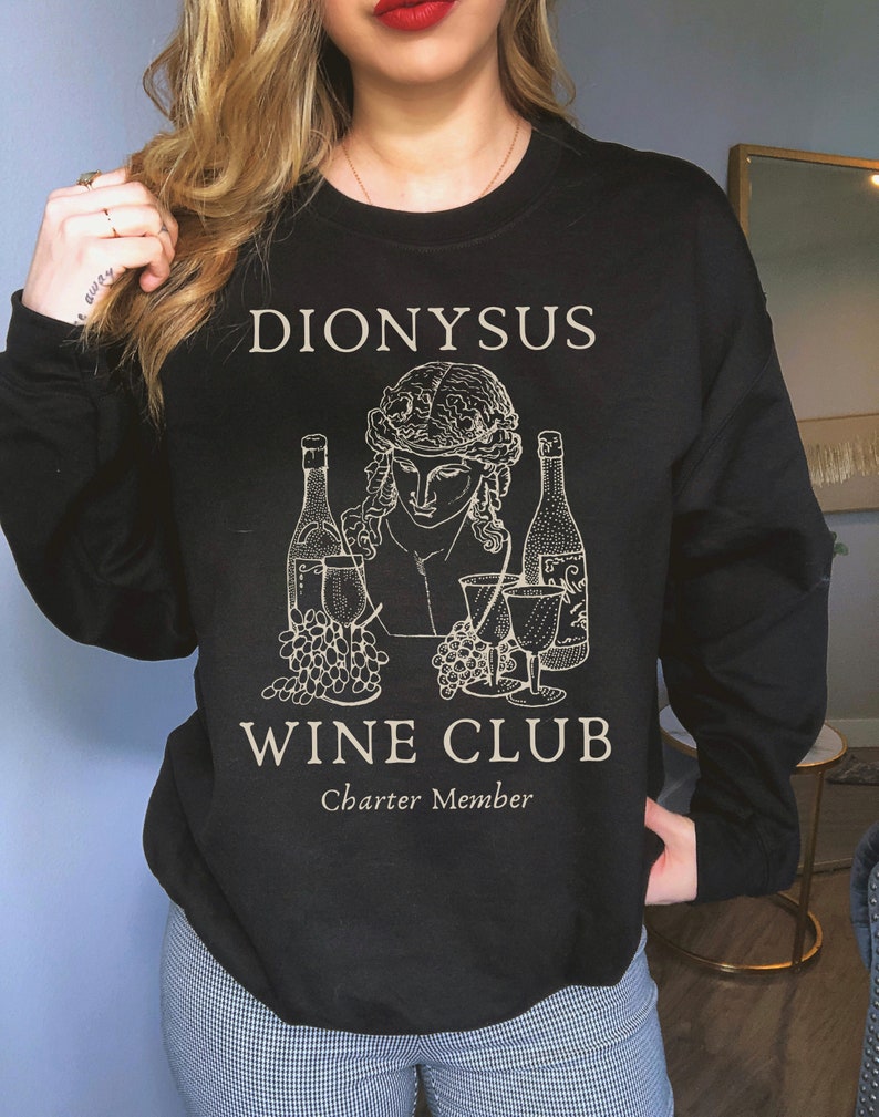 Dionysus Sweatshirt Bookish Sweatshirt Book Sweatshirt Reading ...