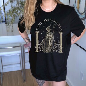 Mythology Shirt Athena Shirt Greek Mythology Poet Shirt Dark Academia ...
