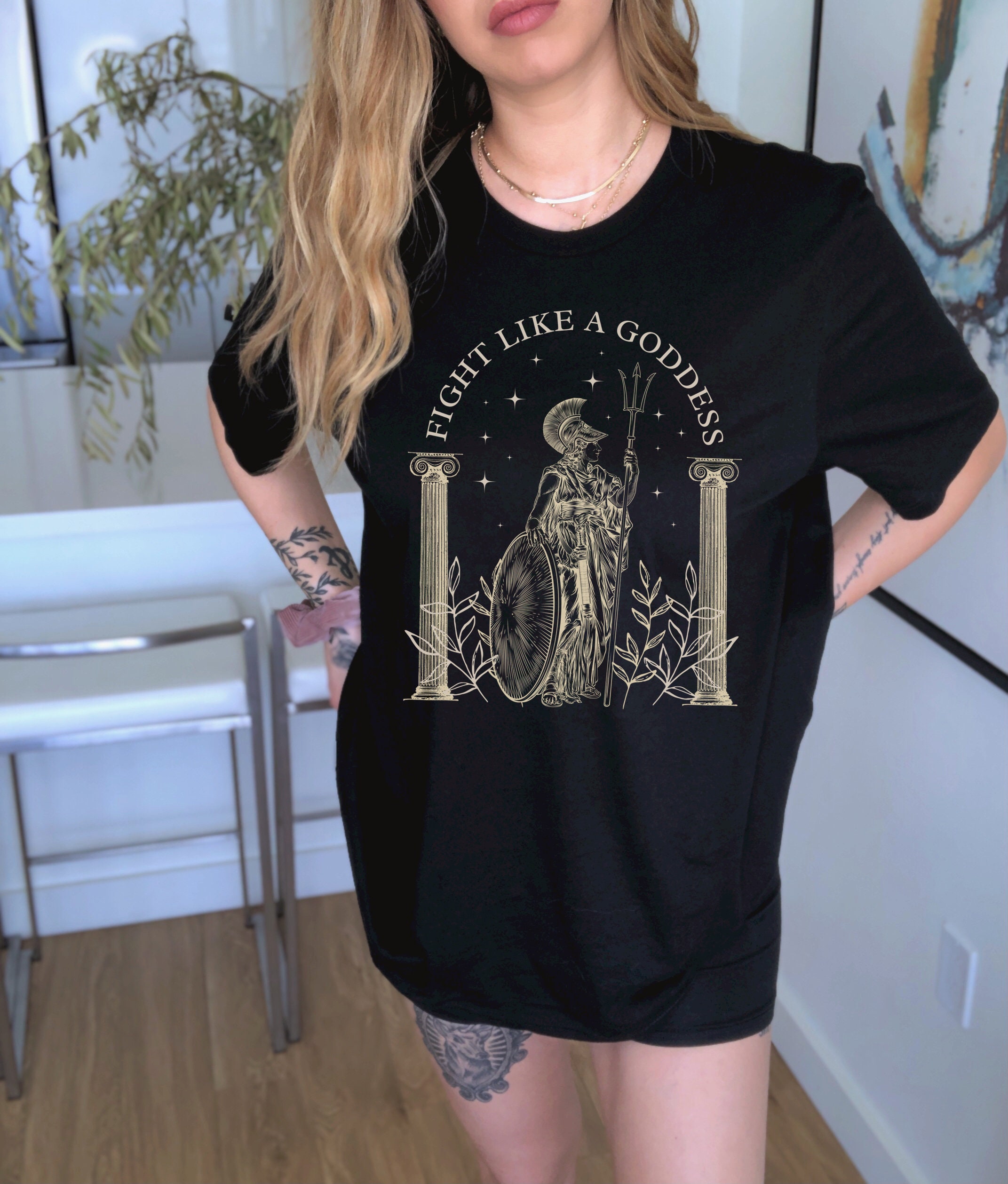 Mythology Shirt Athena Shirt Greek Mythology Poet Shirt Dark Academia ...