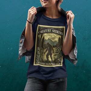Creature Seekers Cryptid Hunting Club Shirt Cryptid Shirt Cryptidcore ...