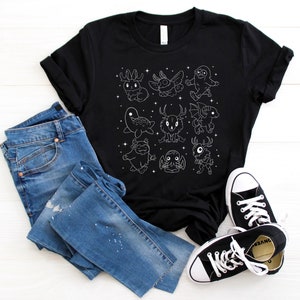 Celestial Cryptid Shirt Cryptidcore T-shirt Cryptozoology Shirt Cute ...