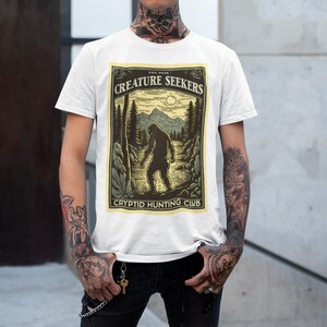 Creature Seekers Cryptid Hunting Club Shirt Cryptid Shirt Cryptidcore ...