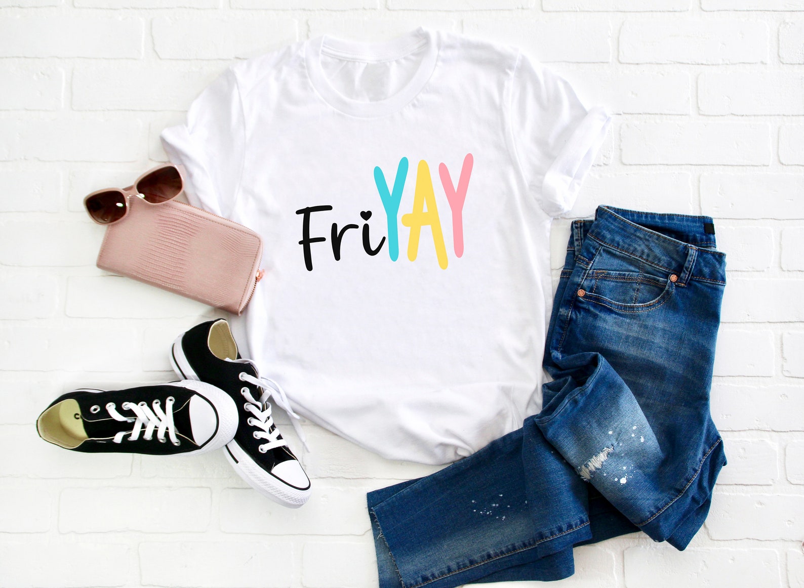 Friyay Shirt, Fri-yay! Tshirt, Friyay Cute Teacher Tee, Its Friyay, Fun ...