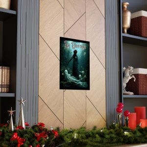 La Llorona Poster the Weeping Woman Cryptid Art Print Llorona Wall Art ...
