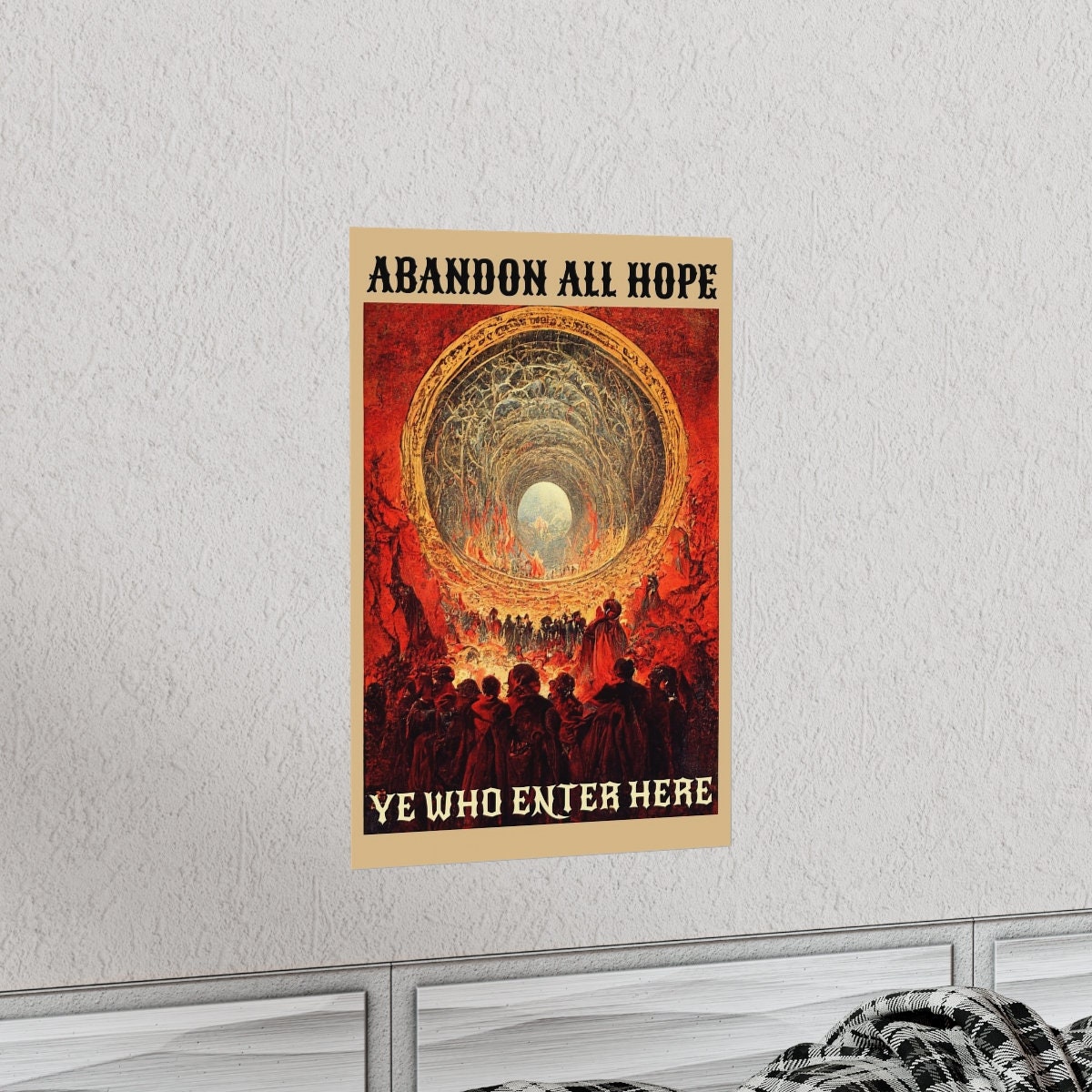 Dante Poster Dante Art Print Dantes Inferno Divine Comedy Wall Art ...