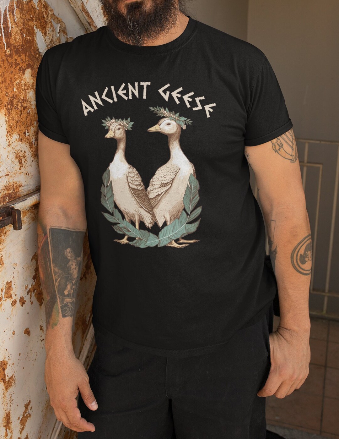 Ancient Geese Shirt Funny Greek Mythology Shirt Dark Academia Shirt ...