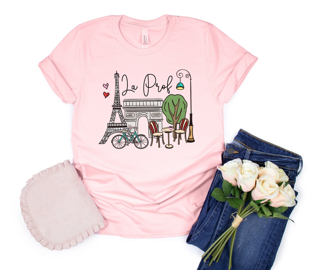 La Prof Shirt, French Teacher Tshirt, La Professeur Tee, Gift for ...