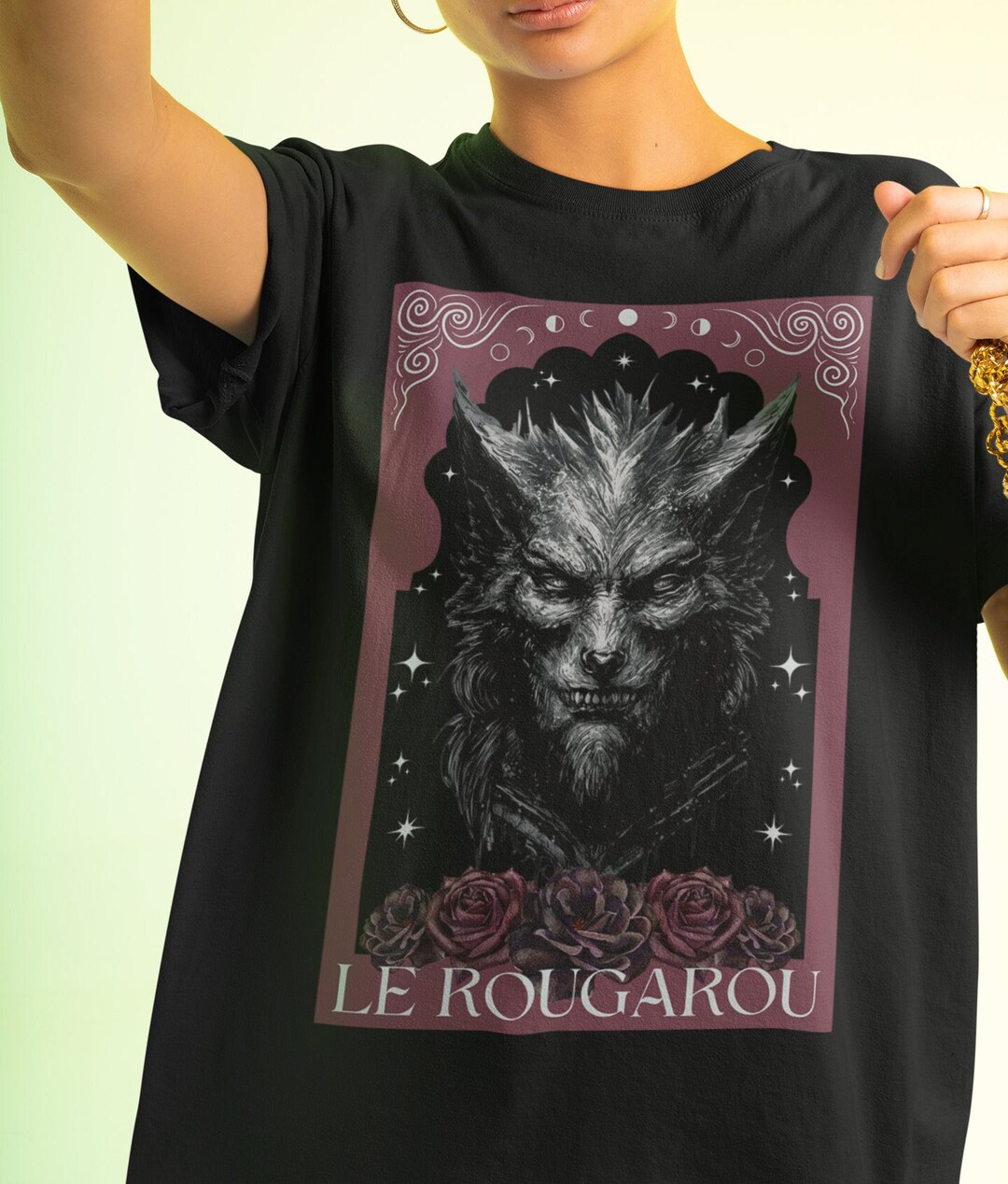Rougarou Shirt Cryptid Shirt Rougarou Tarot Card T Shirt Cryptid Tarot Shirt Supernatural Shirt ...