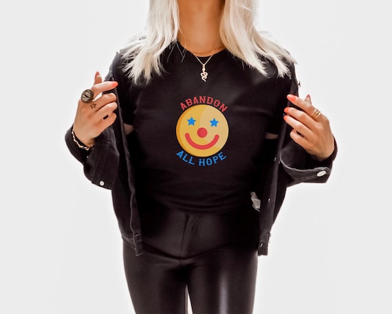 Dark Clowncore Shirt Weirdcore Clown Tshirt Clowncore Clothing | Etsy