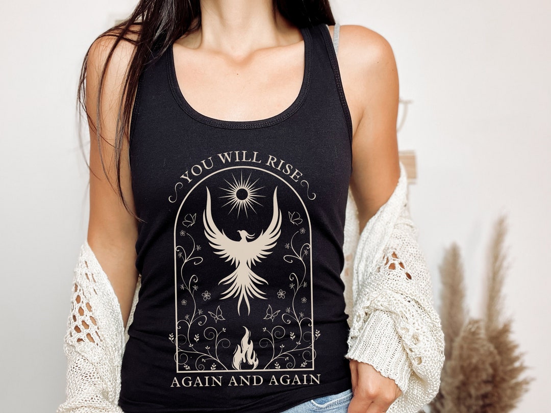 Phoenix Shirt Growth Mindset Tank Top Optimist Shirt Phoenix Rising ...