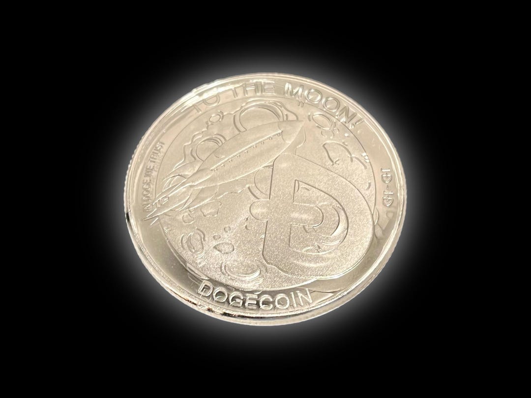 Dogecoin Transparent / Crystal Clear - Etsy
