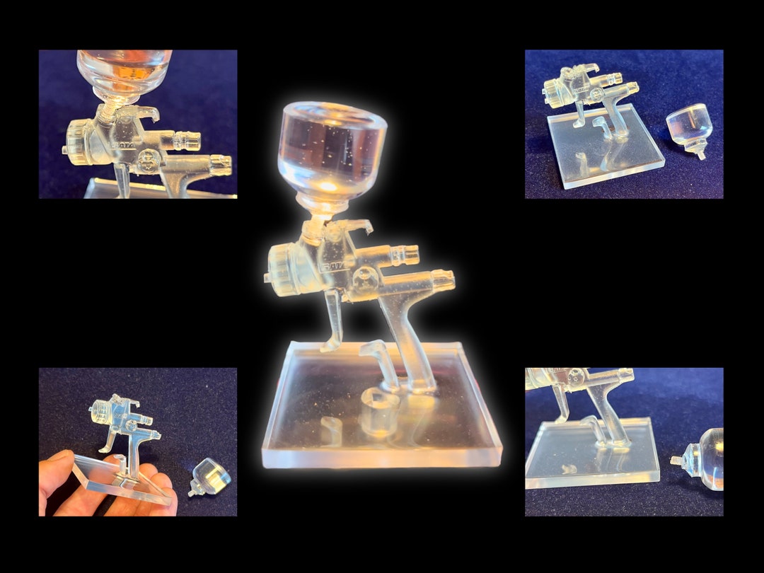 SATA Spray Gun Mini Display / Transparent - Etsy