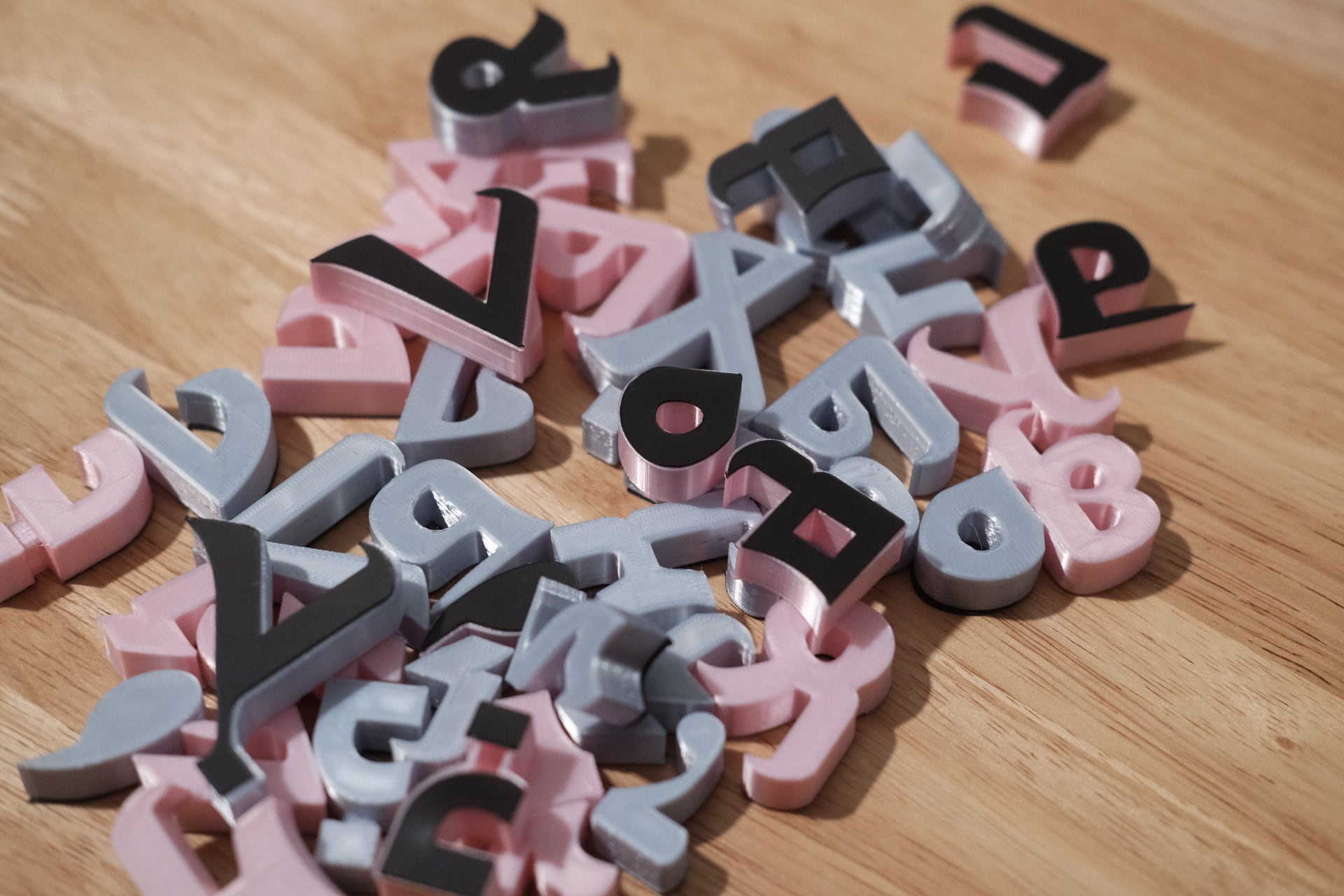 Magnetic 3D Printed Assyrian Alphabet Set - Etsy Australia