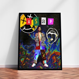 ASAP Rocky Art Poster Printable Digital Download - Etsy