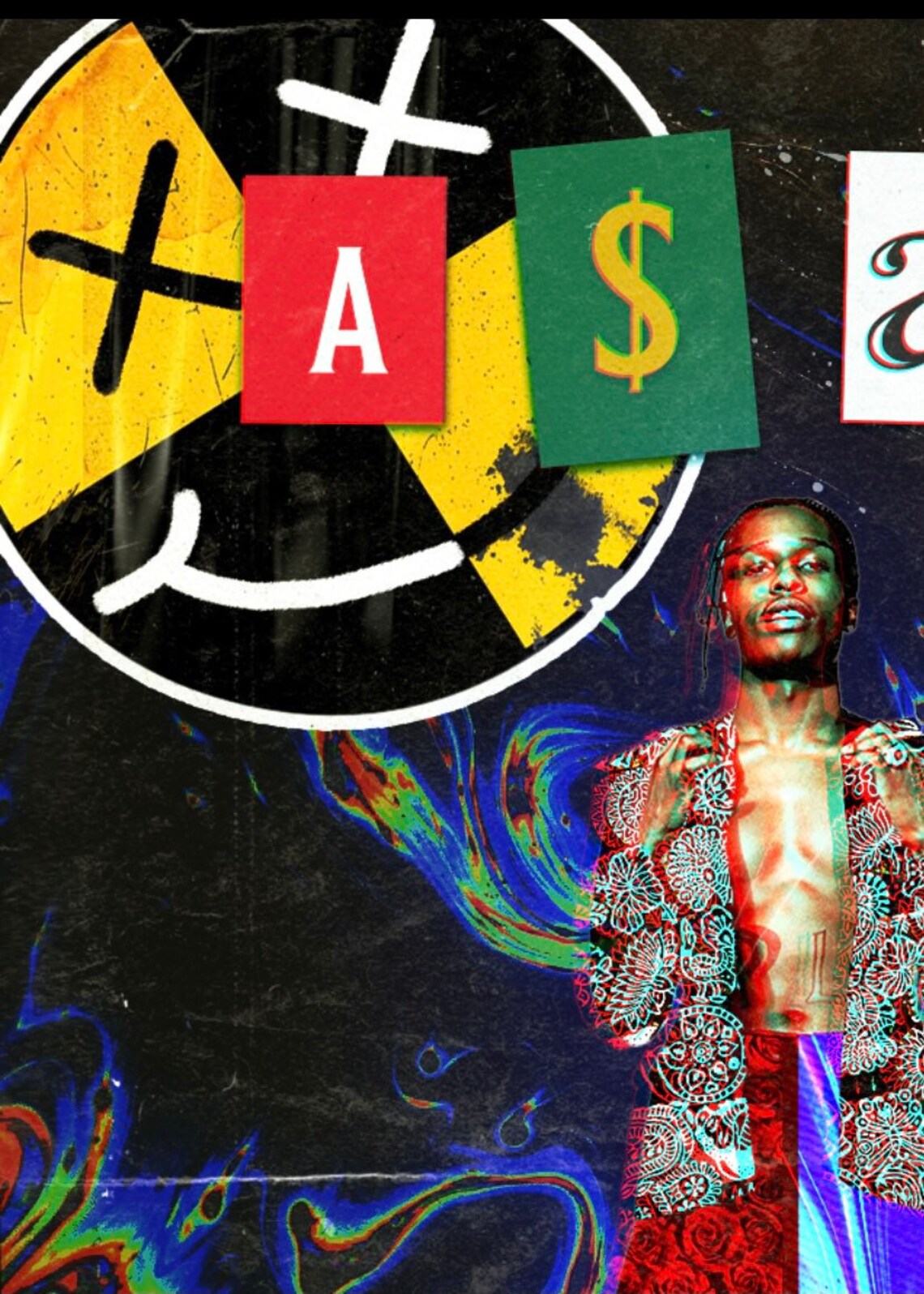 ASAP Rocky Art Poster Printable Digital Download - Etsy