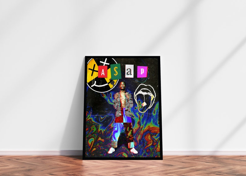 ASAP Rocky Art Poster Printable Digital Download - Etsy