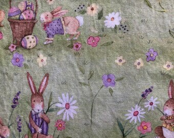 Susan Winget Easter Fabric - Etsy