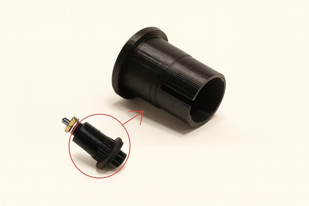 Harley Davidson Tri Glide Trunk Lock Housing (2012) L Durable PETG ...