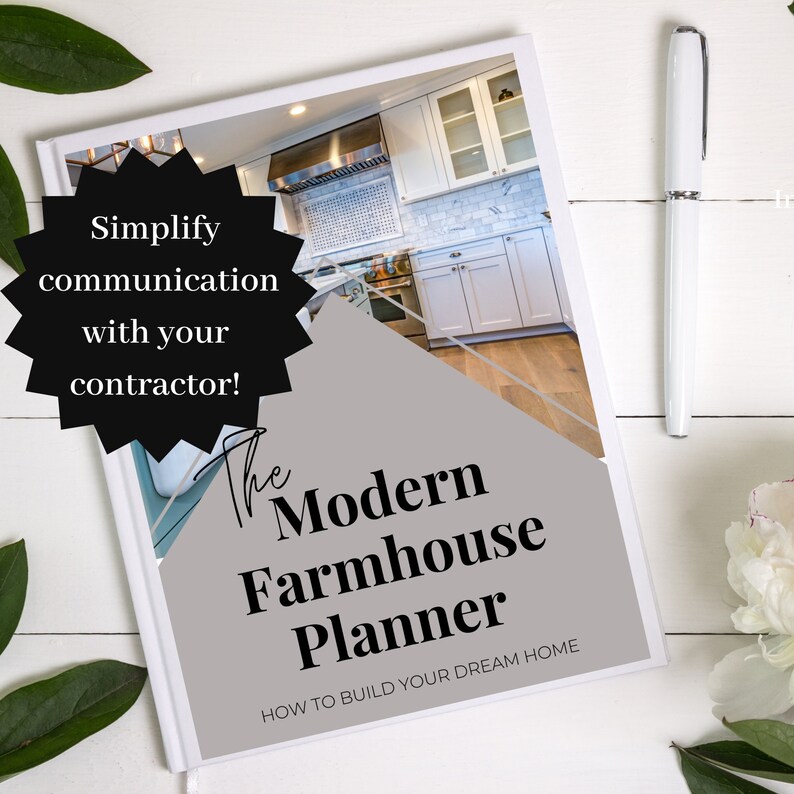 Limited Time Bundle - Top 3 Items - Printable Home Construction Planner ...