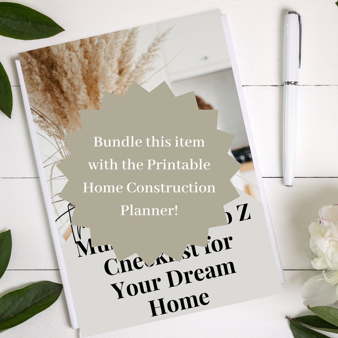 Printable New Home Construction Checklist, Dream Home List, Home Bucket ...